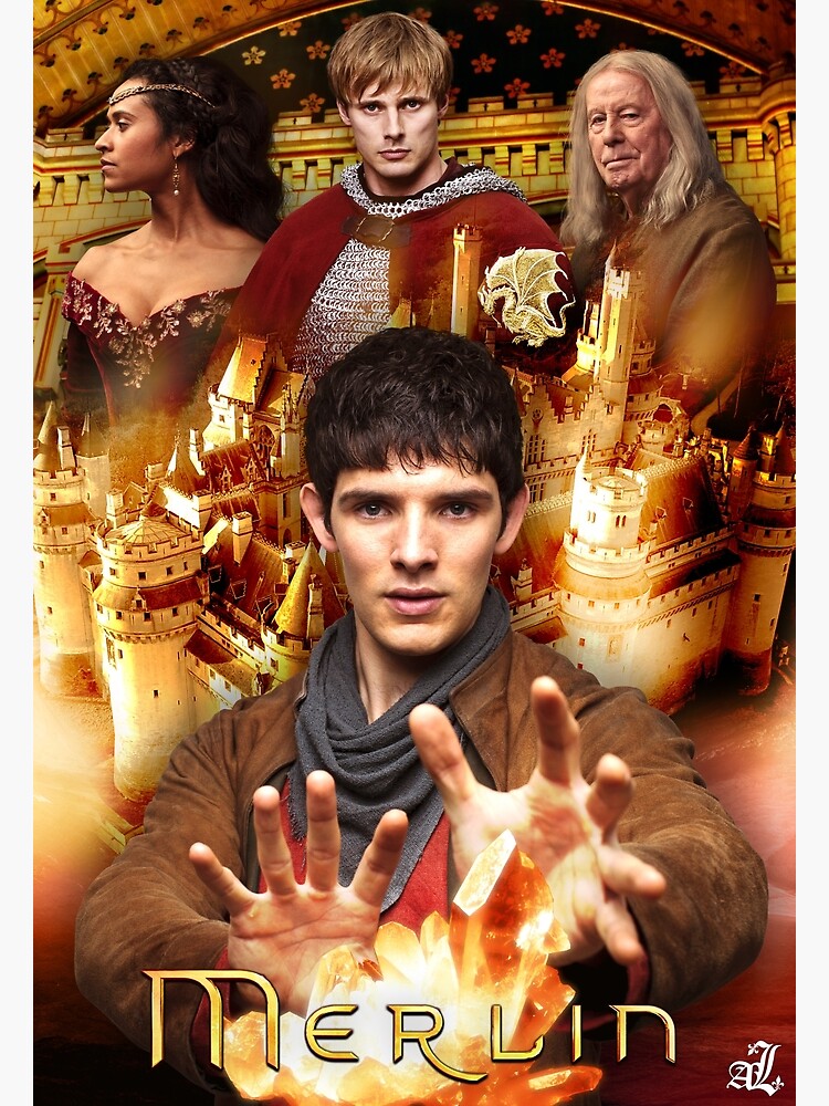 "BBC Merlin Poster 21" Poster for Sale by Alysaurum | Redbubble