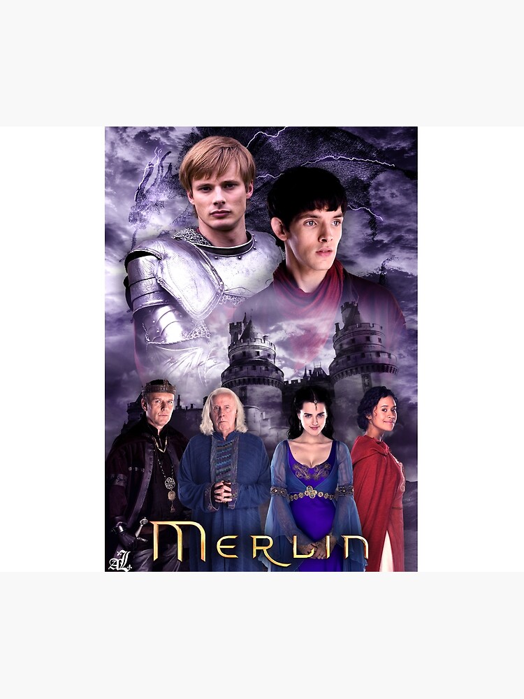 "BBC Merlin Poster 22" Throw Blanket for Sale by Alysaurum | Redbubble