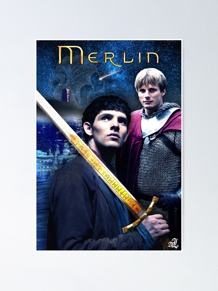 "BBC Merlin Poster 23" Poster by Alysaurum | Redbubble