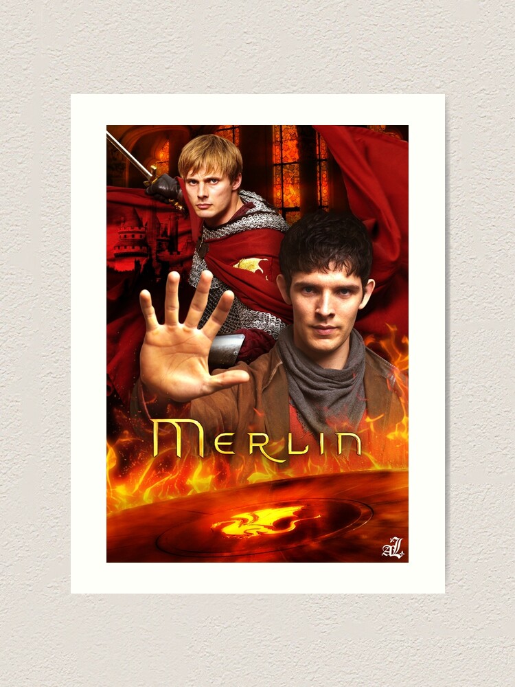 "BBC Merlin Poster 24" Art Print for Sale by Alysaurum | Redbubble