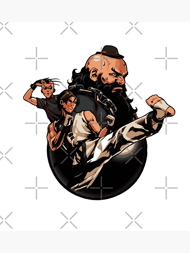 "King of Fighters 94 - KOF 94 - Korea Team " Poster by CenceptStore ...