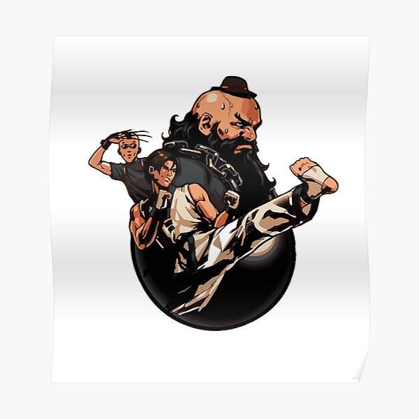 "King of Fighters 94 - KOF 94 - Korea Team " Poster by CenceptStore ...