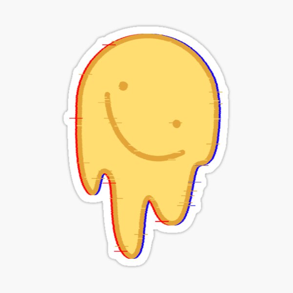 "Drippy" Sticker by Pwnytail | Redbubble