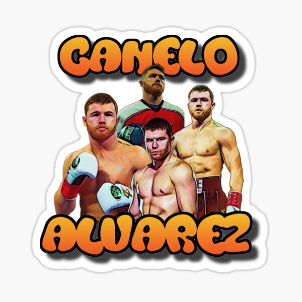 "Canelo Alvarez" Sticker by Rokoxo | Redbubble