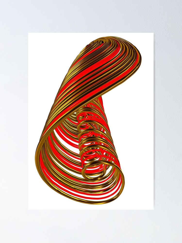 "Chaotic Attractor , the butterfly effect, Sprott-Linz (Red & Gold ...