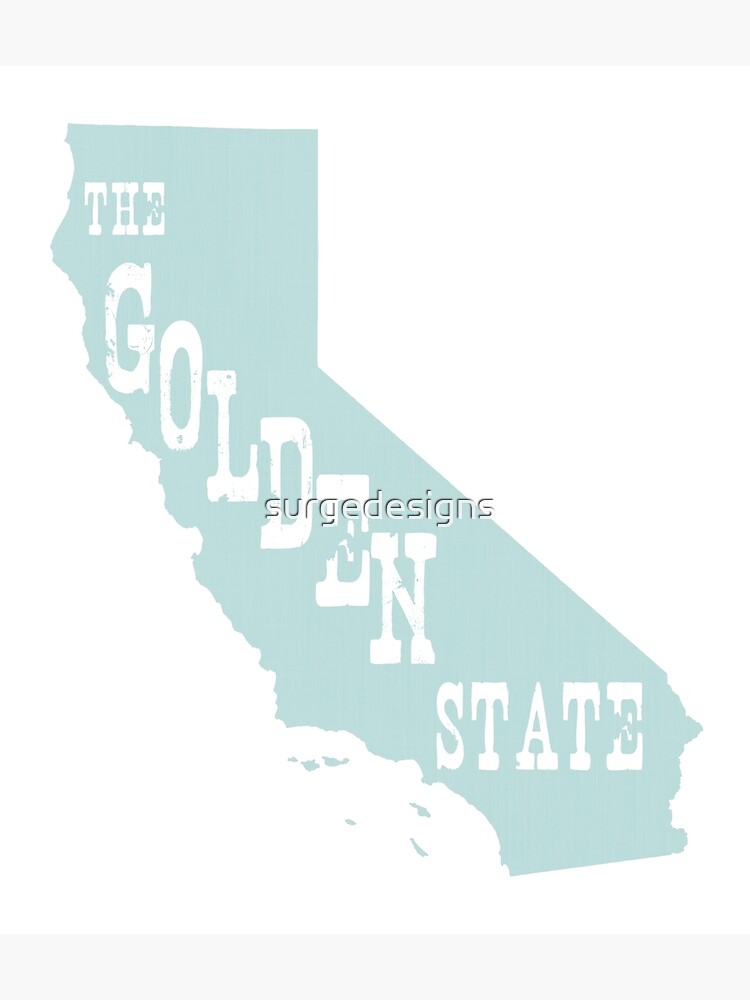 "California State Motto Slogan" Photographic Print for Sale by ...