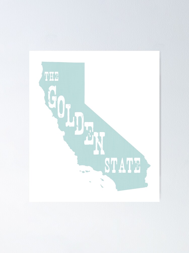 "California State Motto Slogan" Poster by surgedesigns | Redbubble