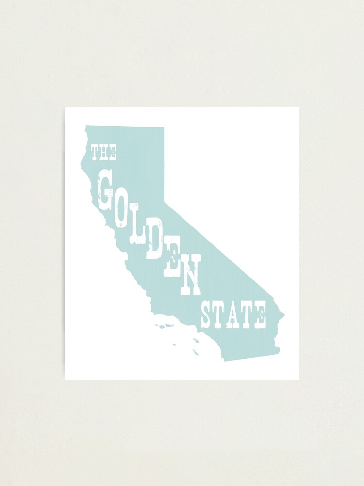 "California State Motto Slogan" Photographic Print for Sale by ...