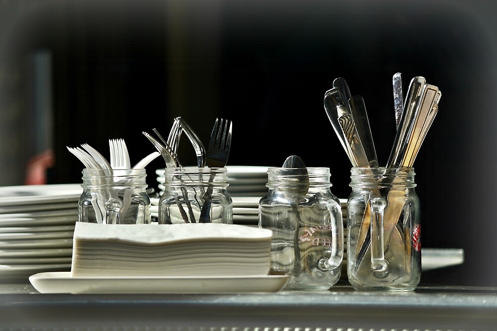 "Cutlery Still Life" by Alexandra Lavizzari | Redbubble
