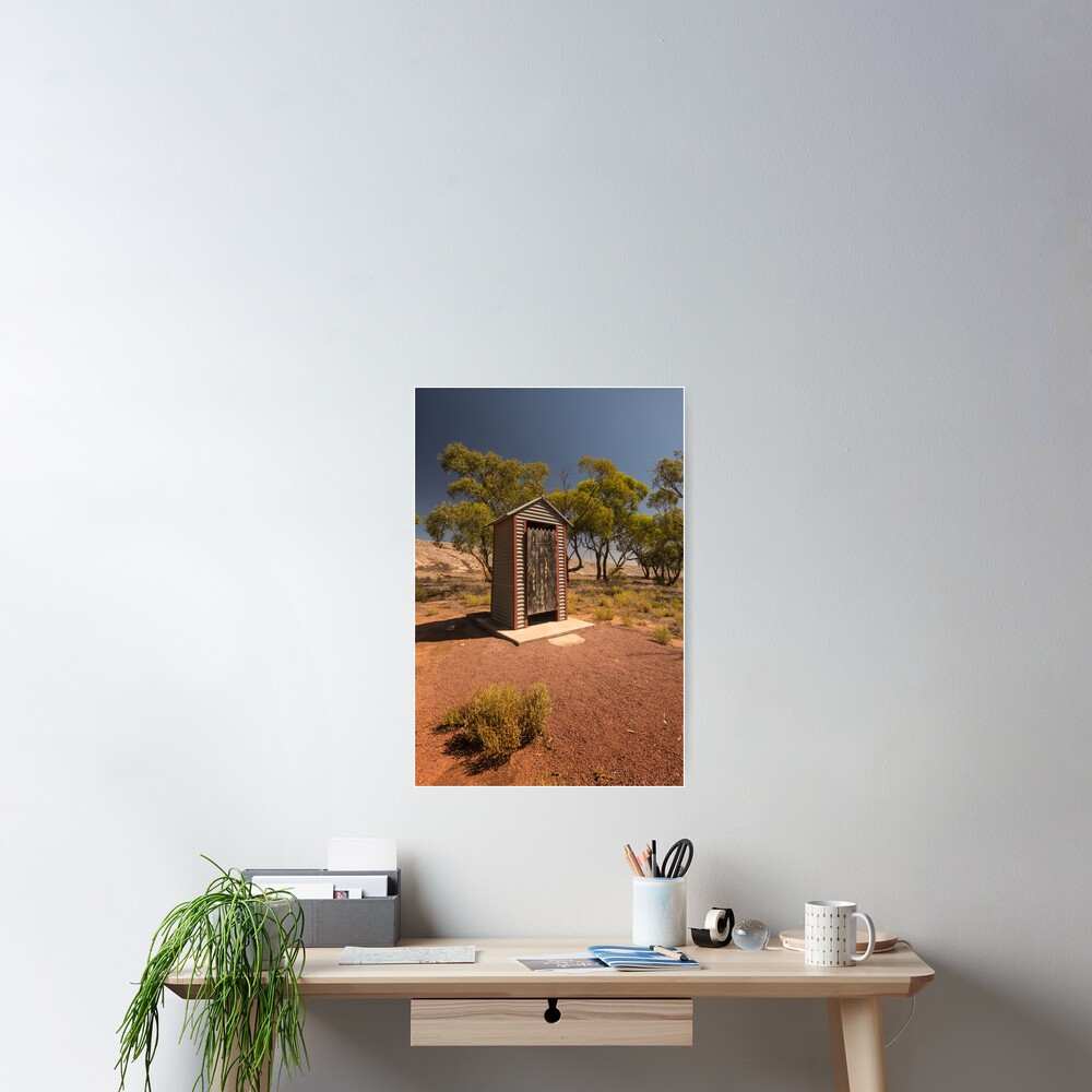 "Outback Dunny" Poster by SusanAdey | Redbubble
