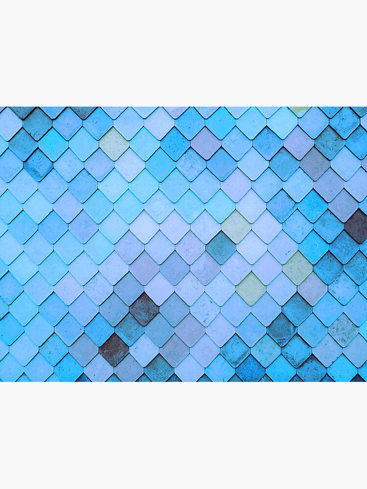 "Creative Sea Sky Blue Tile Pattern " Sticker by justgateau | Redbubble