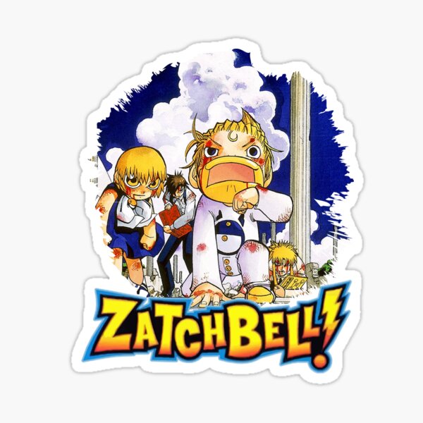 "zatch bell 34" Sticker by pucukid | Redbubble