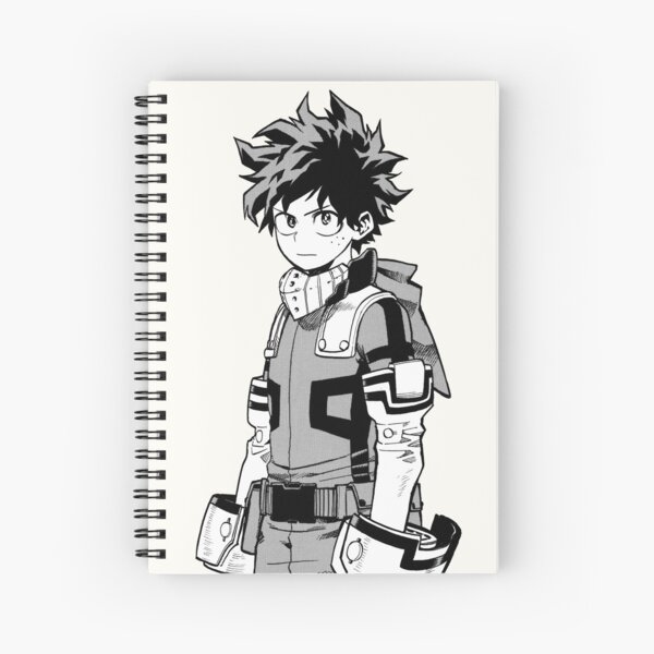 "My Hero Academia Edit - Manga Deku!" Spiral Notebook for Sale by ...