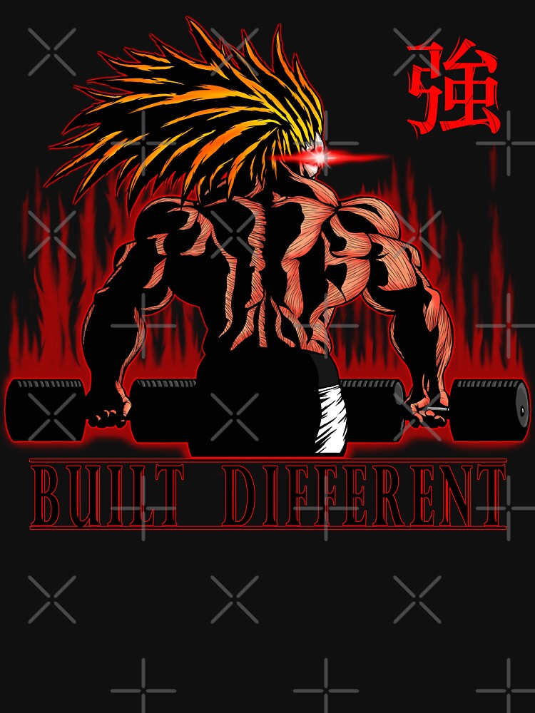"Built Different" T-shirt for Sale by UnholyMassCult | Redbubble | gym ...