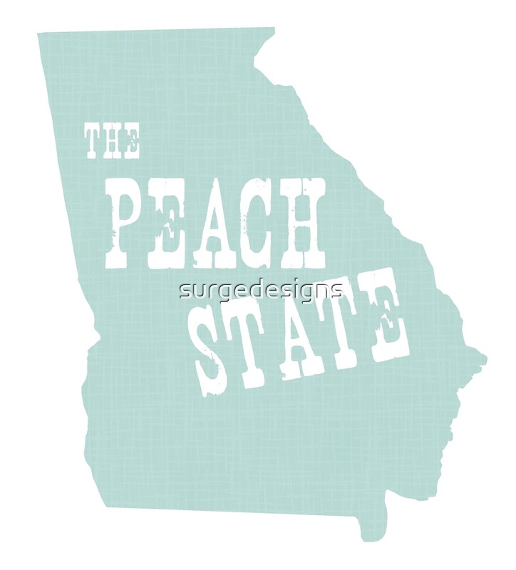 "Georgia State Motto Slogan" by surgedesigns | Redbubble
