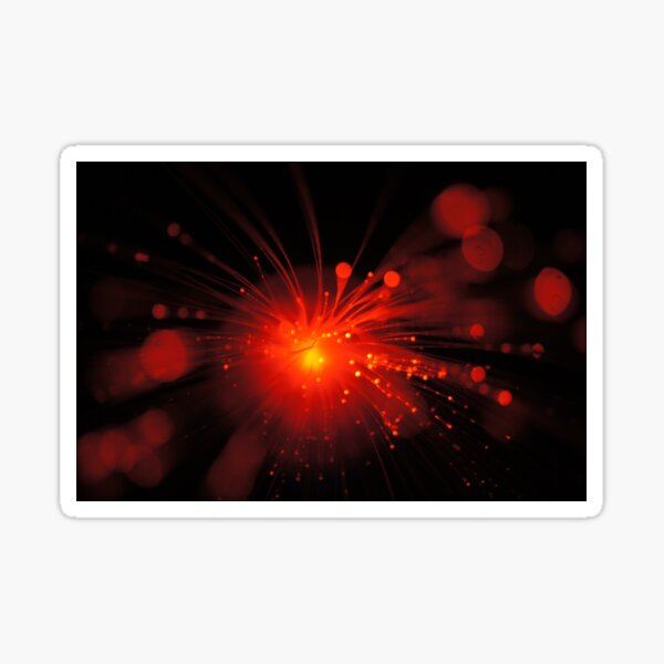 "Red Light " Sticker by allmycreations | Redbubble
