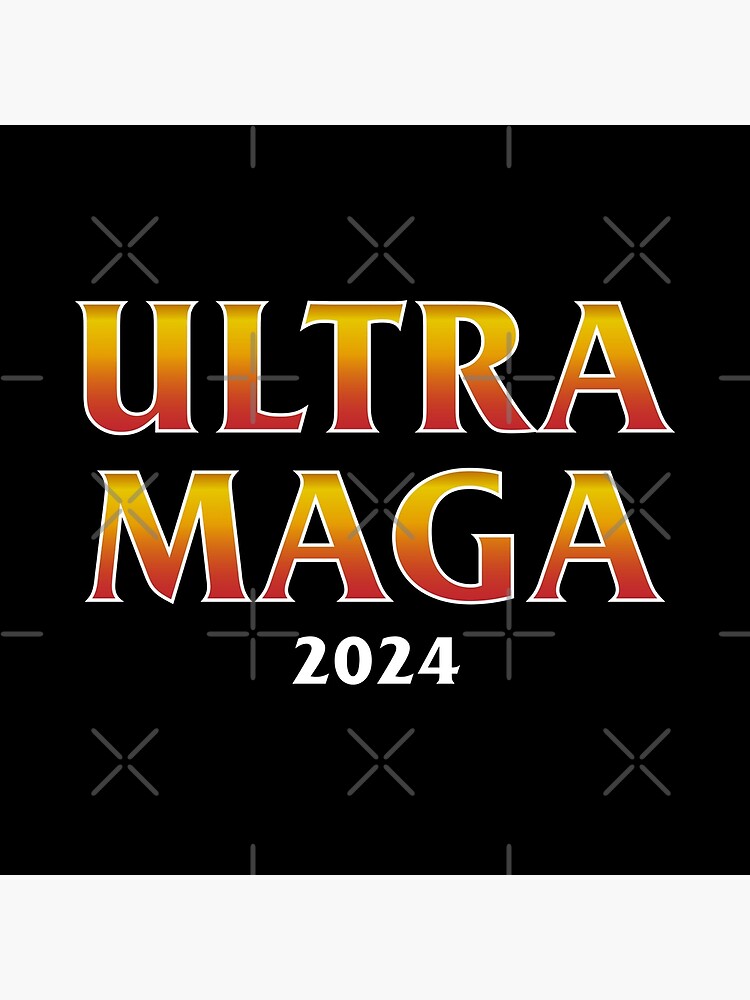 "ULTRA MAGA 2024 Metal Font Style" Art Print for Sale by Heartworx ...