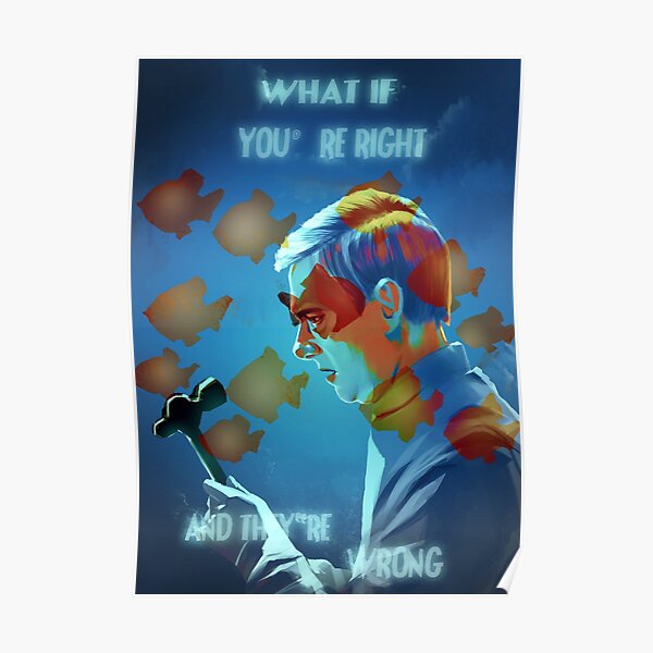 "What If (without background)" Poster for Sale by aniark | Redbubble
