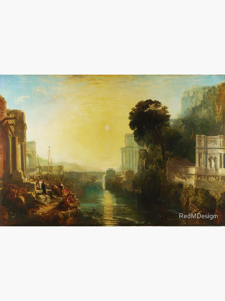 "Dido building Carthage Joseph Mallord William Turner" Art Print by ...