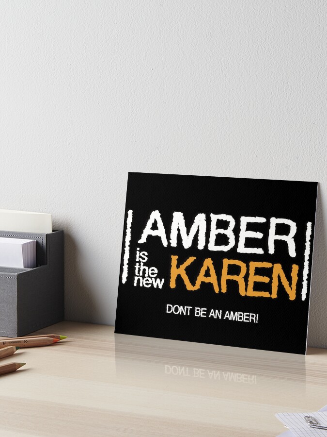 Amber Meme Amber” Is The New “Karen” : R/ComedyCemetery