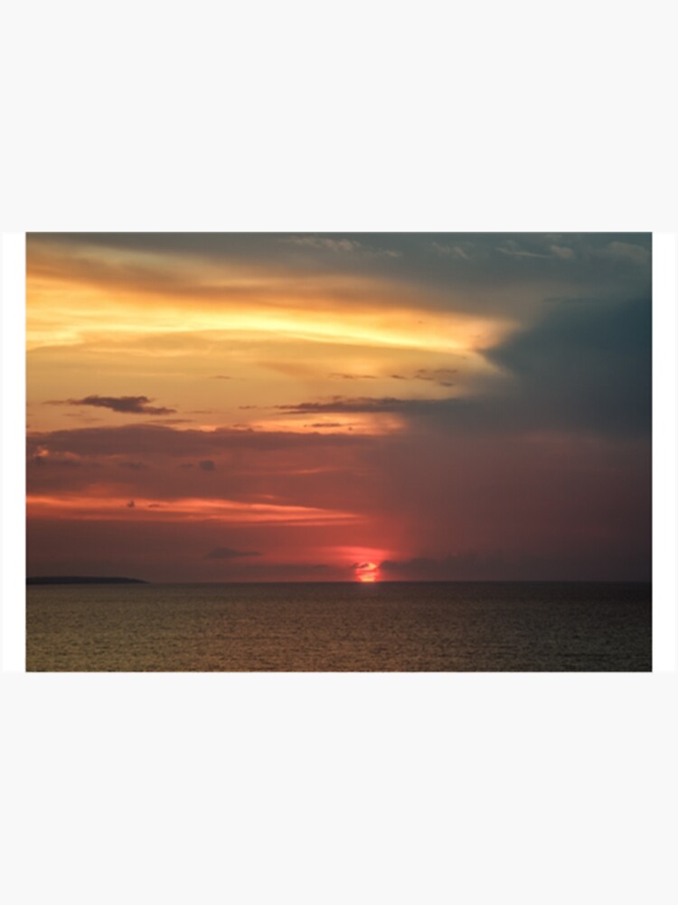 "Azov Sea sunset Zipper Pouch " Sticker by PlumBowtique | Redbubble