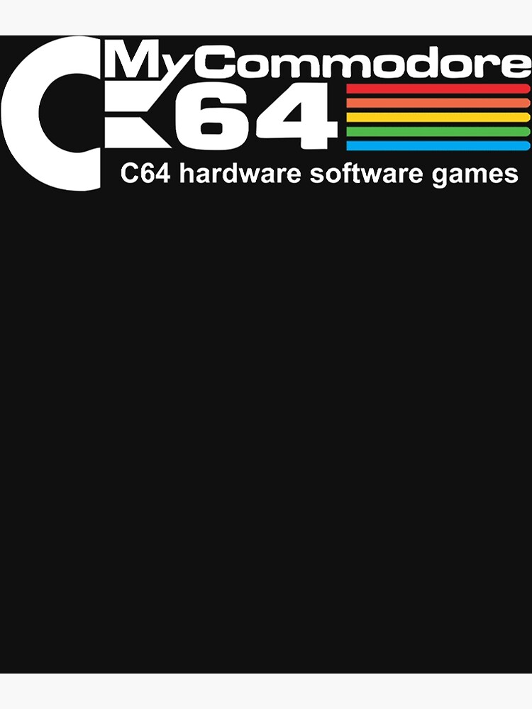 "Commodore logo" Poster for Sale by DeliaLynn | Redbubble