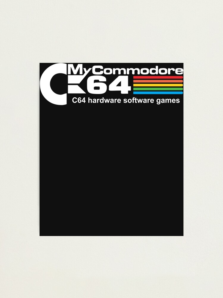 "Commodore logo" Photographic Print for Sale by DeliaLynn | Redbubble