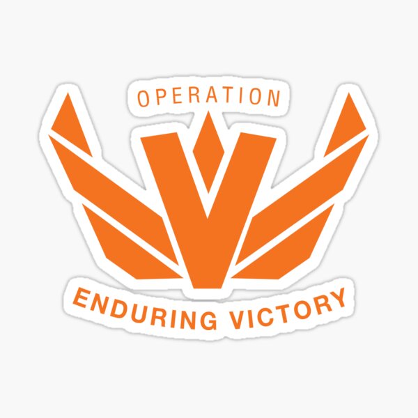 "Operation Enduring Victory" Sticker by ExtraSolar | Redbubble