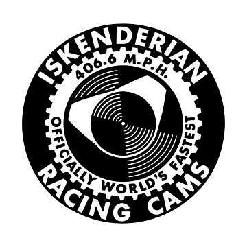 "ISKY Iskenderian Racing Cams" Poster for Sale by Desainshoping | Redbubble