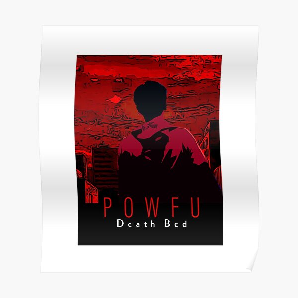 "Powfu Merch" Poster for Sale by RicardoChavez | Redbubble