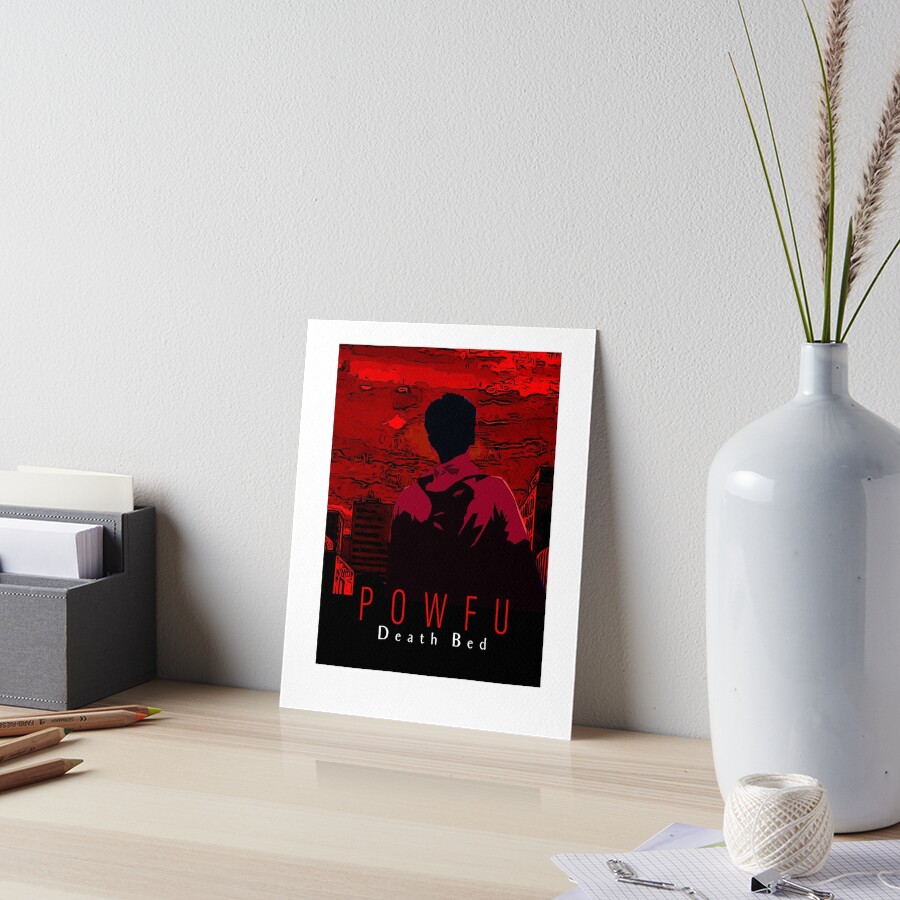 "Powfu Merch" Art Board Print for Sale by RicardoChavez | Redbubble