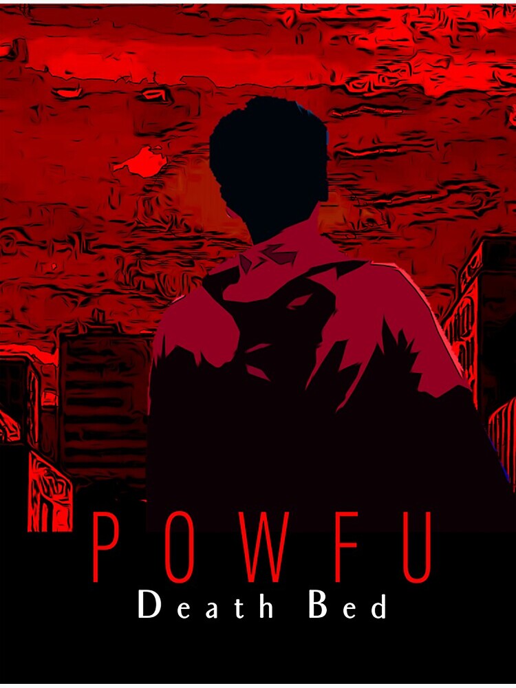 "Powfu Merch" Sticker by RicardoChavez | Redbubble