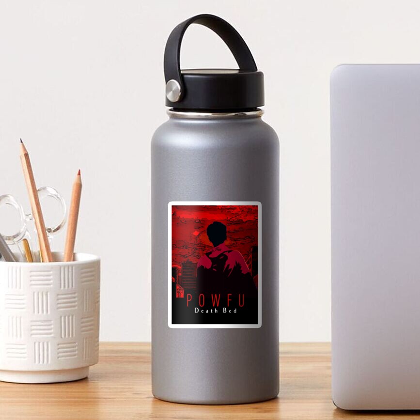 "Powfu Merch" Sticker by RicardoChavez | Redbubble