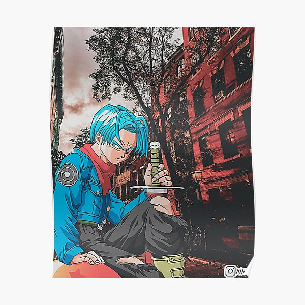"Future Trunks" Poster by Nico-V8 | Redbubble