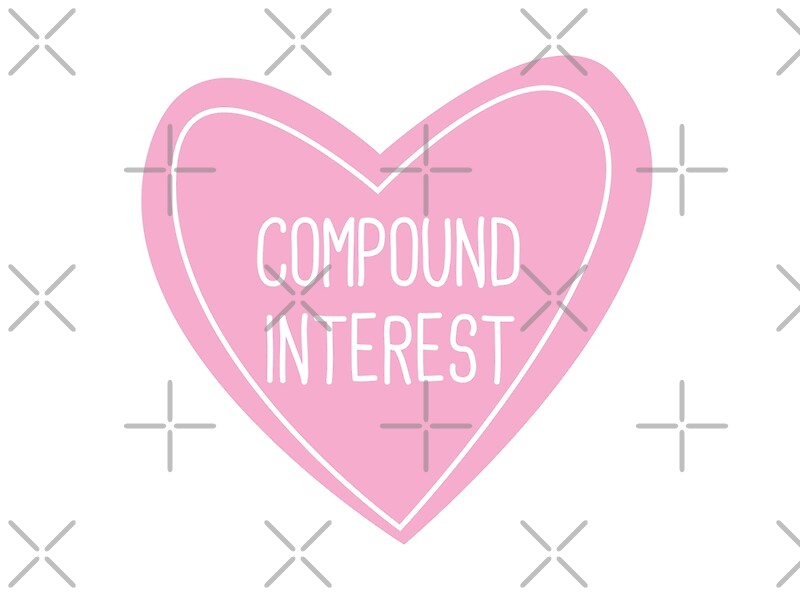 "Compound Interest Heart" by teesaurus | Redbubble