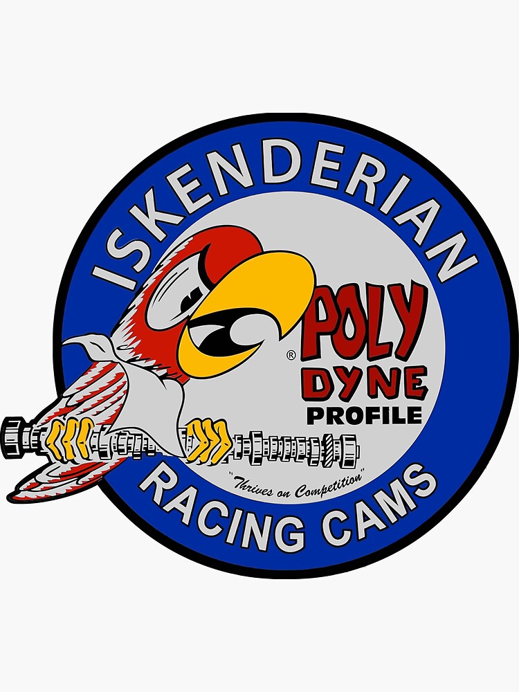 "ISKY Iskenderian Racing Cams" Sticker for Sale by Desainshoping ...