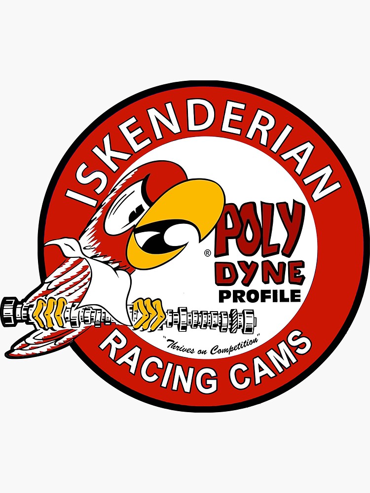 "ISKY Iskenderian Racing Cams" Sticker by Desainshoping | Redbubble