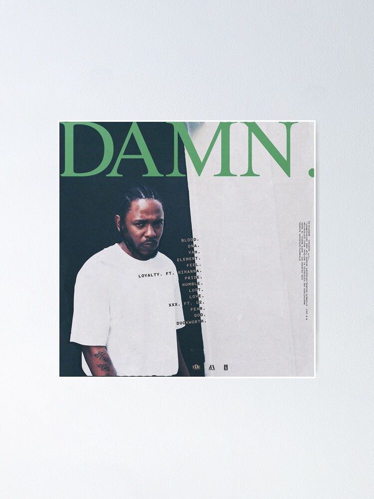 "Damn" Poster for Sale by stilldan97 | Redbubble