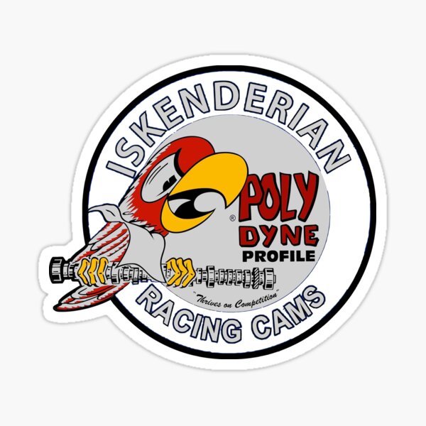 "ISKY Iskenderian Racing Cams" Sticker by Desainshoping | Redbubble