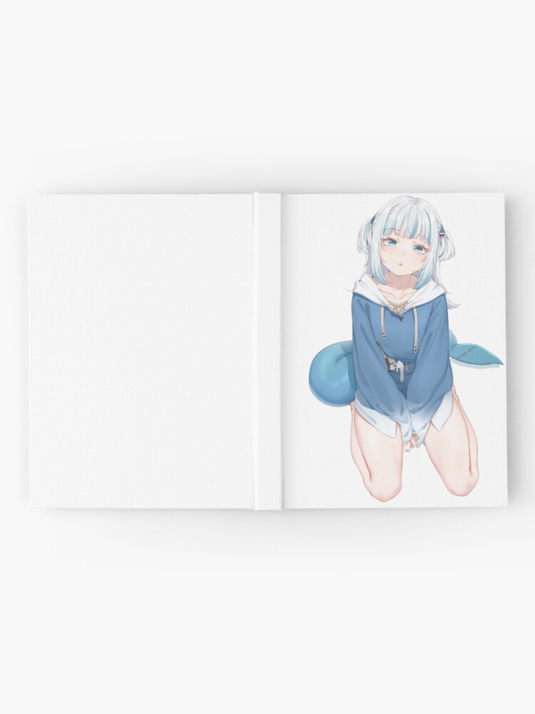 Cuaderno de tapa dura «Gawr Gura Hololive English Holomyth Vtuber Virtual Youtuber Blue Hair ...