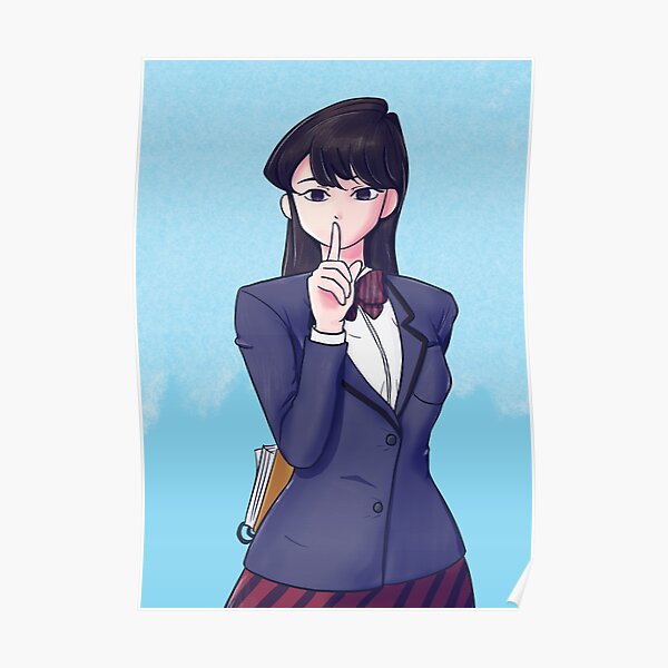 "Komi" Poster for Sale by Shog4n-art | Redbubble
