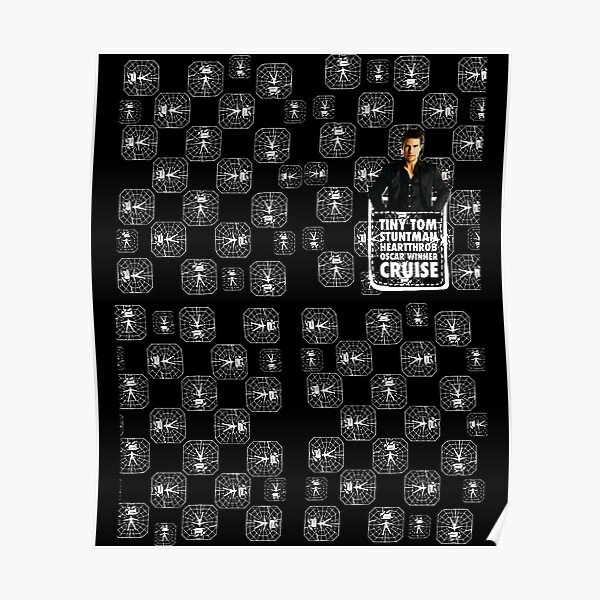 "Tom Cruise e Tom Cruise Tom Cruise eee" Poster for Sale by ...