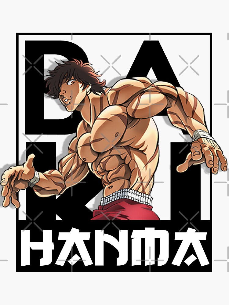 "Baki Hanma" Sticker by Dex-Shop | Redbubble