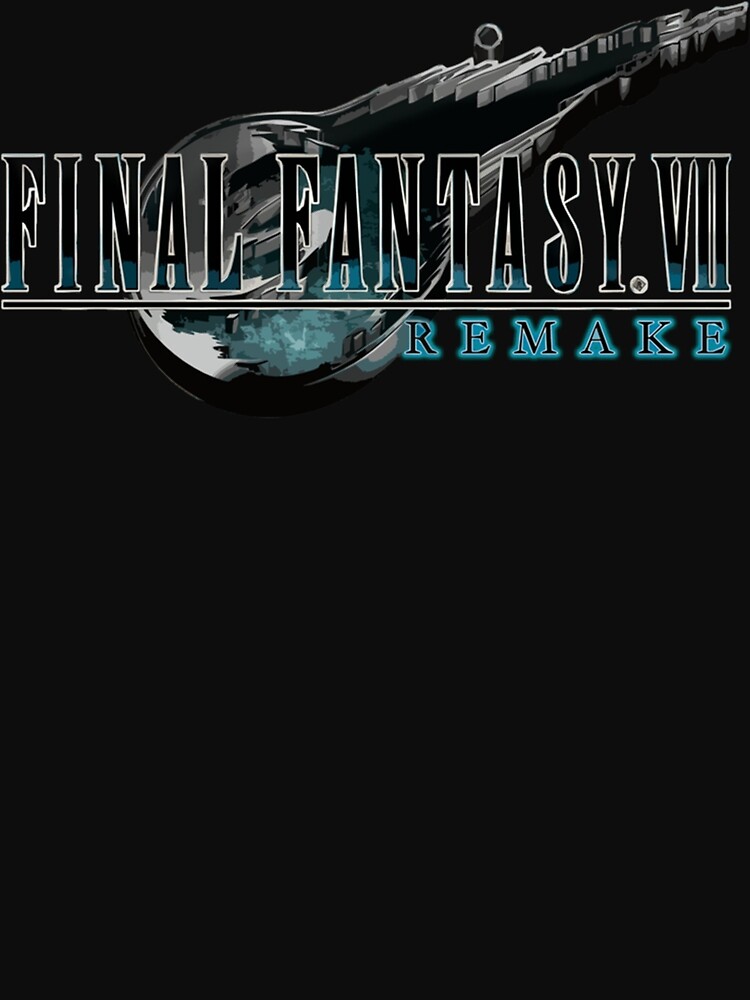 Lámina fotográfica «FFVII Remake Final Fantasy 7 Logo Remake Nuevo 2020 ...
