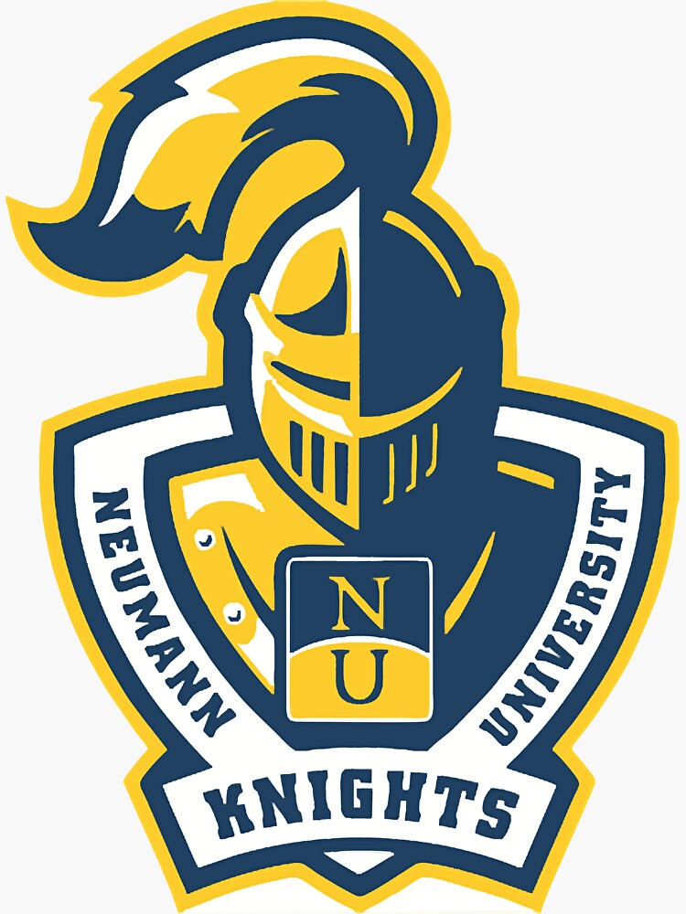 "Best seller neumann university logo merchandise" Sticker by RaduAnghel ...