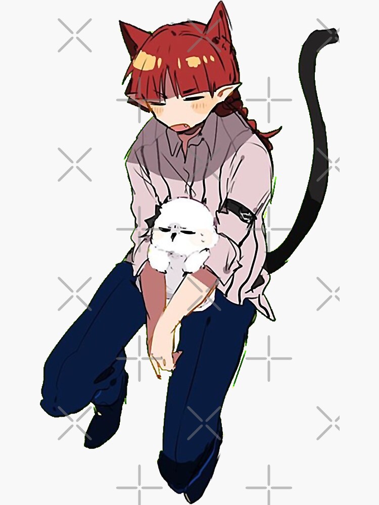 "Mens Womens Opera And Kalego Welcome To Demon School Iruma" Sticker by ...