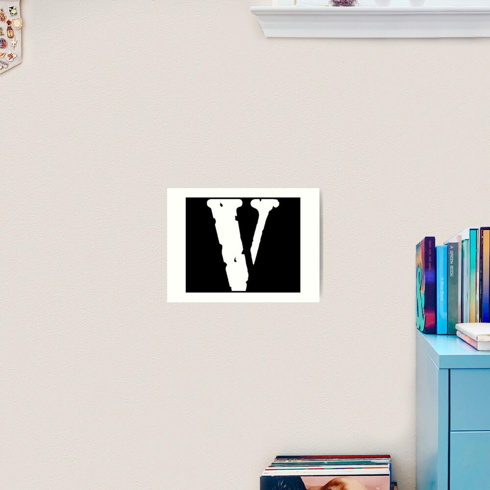 "VLONE WHITE LOGO " Art Print for Sale by GoldenGirlStore | Redbubble