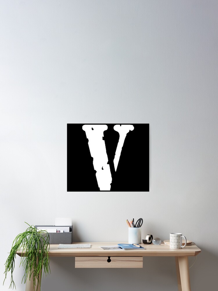 "VLONE WHITE LOGO " Poster for Sale by GoldenGirlStore | Redbubble