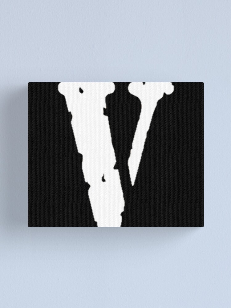 "VLONE WHITE LOGO " Canvas Print by GoldenGirlStore | Redbubble