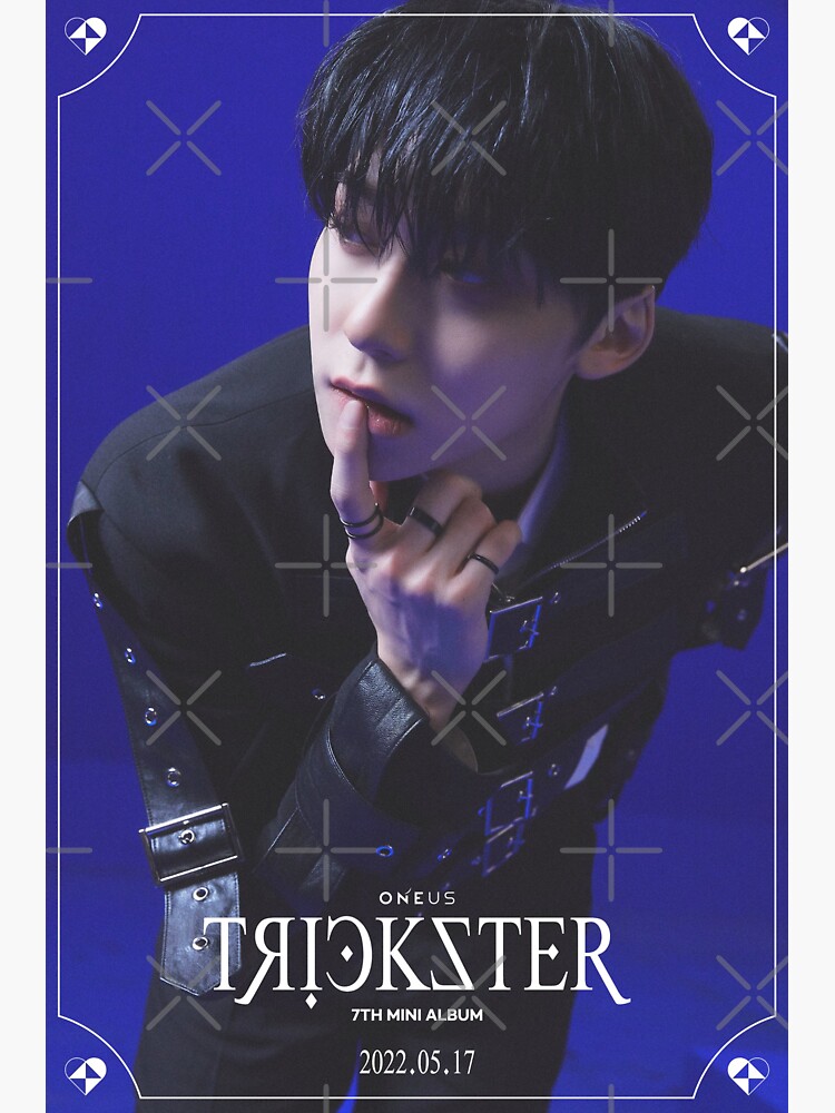 "ONEUS KEONHEE "TRICKSTER"" Sticker by HaloHaloShine | Redbubble